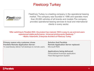 2016 RAS Customer Stories | PPTX | Cloud Computing | Internet