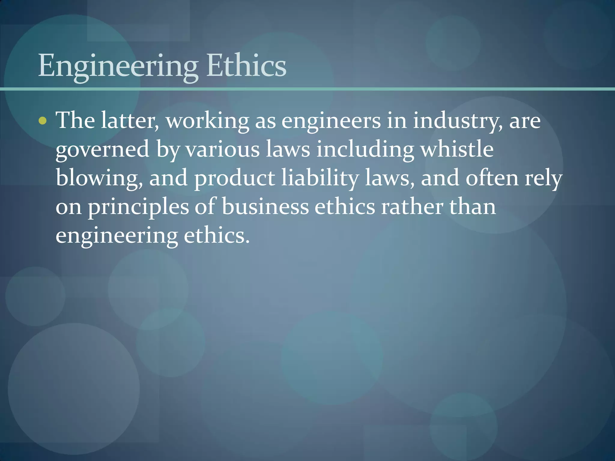 Engineering Ethics | PDF