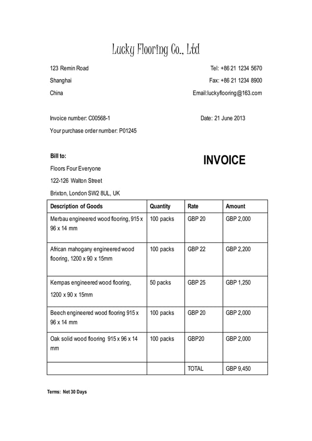 D03 invoice floor4everyone | DOCX