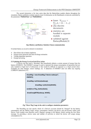 Energy Framework Enhancements in the WSN Simulator OMNETPP | PDF