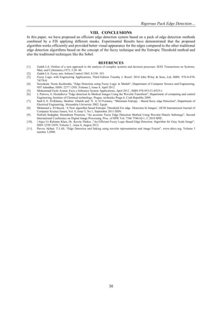Rigorous Pack Edge Detection Fuzzy System | PDF