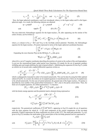 Quark Model Three Body Calculations for the Hypertriton Bound State | PDF