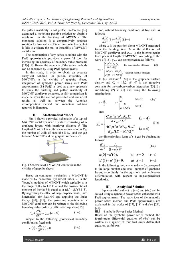 Buckling and Pull-In Instability of Multi-Walled Carbon Nanotube Probes Near Graphite Sheets ...