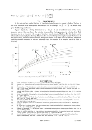 Fluctuating Flow of Vescoelastic Fluids between Two Coaxial Cylinders | PDF | Physics | Science