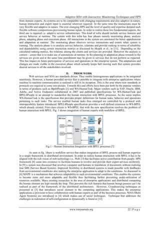 Adaptive SOA with Interactive Monitoring Techniques and HPS | PDF | Web Development | Internet