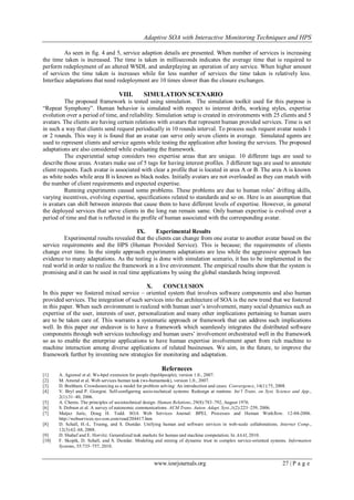 Adaptive SOA with Interactive Monitoring Techniques and HPS | PDF | Web Development | Internet