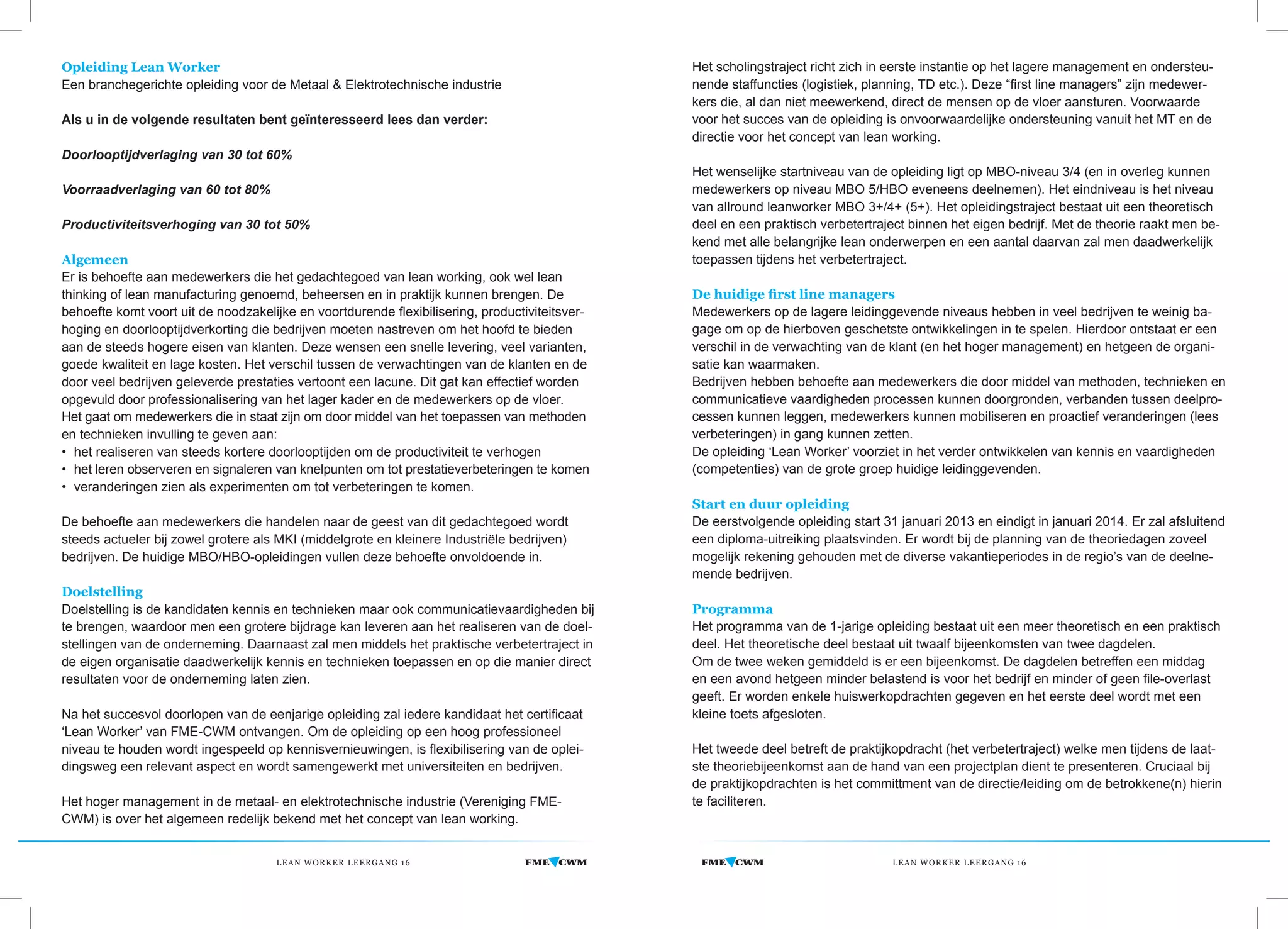 Flyer 2 - Lean Worker (1) | PDF