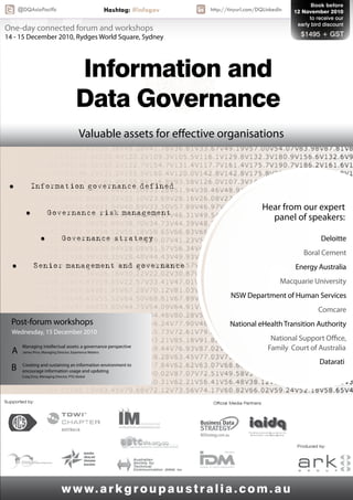 Information and Data Governance | PDF