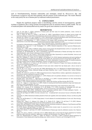 Antibacterial and phytochemical analysis of Banana fruit peel | PDF