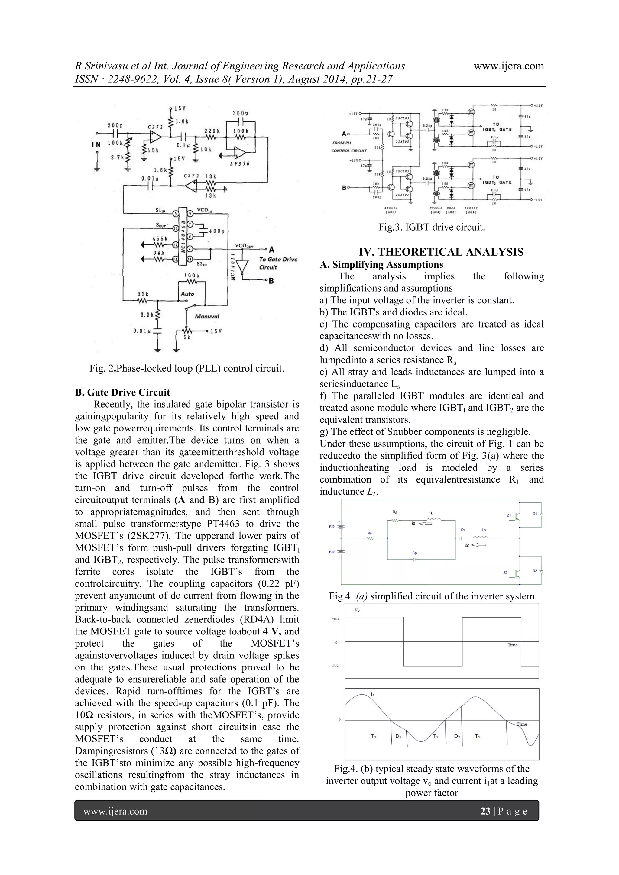 Phase locked loop control of 50-150 KHz Half Bridge Resonant type ...