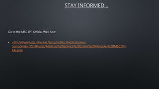 LCDR TAYLOR MSC IPP | PPTX