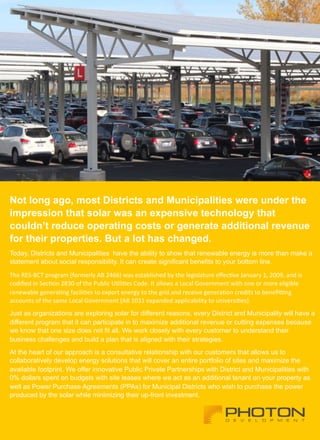 Municipalities and Districts Brochure | PDF