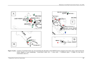 Mamanuca Coral Reef Conservation Project - Fiji 2001 - Report Summary | PDF