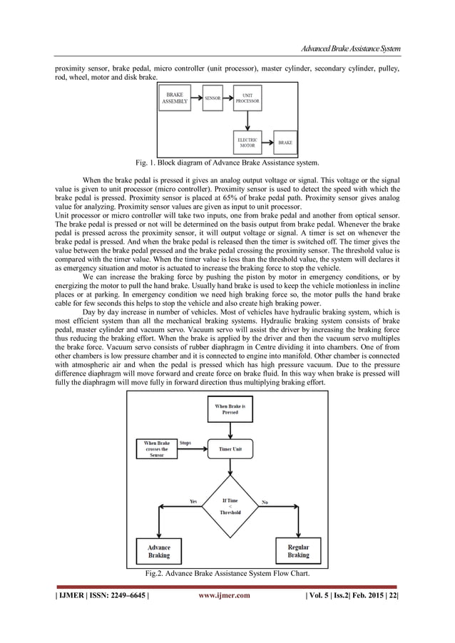 Advanced Brake Assistance System | PDF | Auto Safety Technologies ...