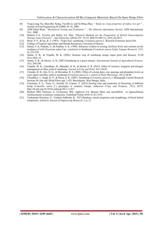 Fabrication & Characterization of Bio Composite Materials Based On ...