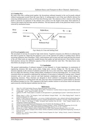 Sediment Source and Transport in River Channels: Implications for River ...