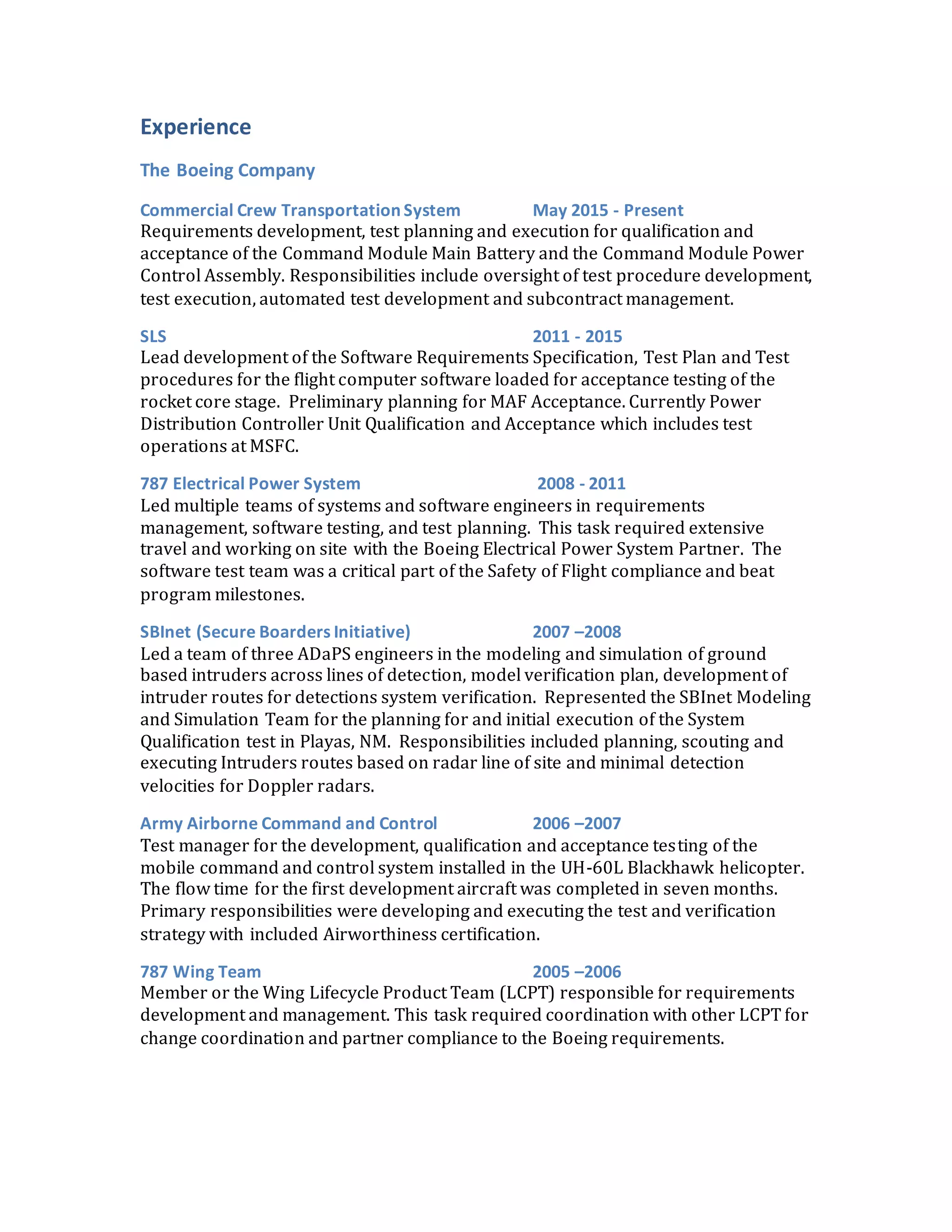 Owen_Resume May2016 | DOCX | Air Travel | Travel Type