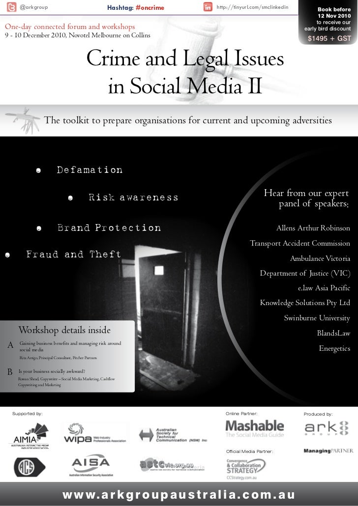 Crime And Legal Issues In Social Media crime-and-legal-issues-in-social-media