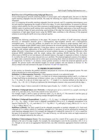 Sub-Graph Finding Information over Nebula Networks | PDF