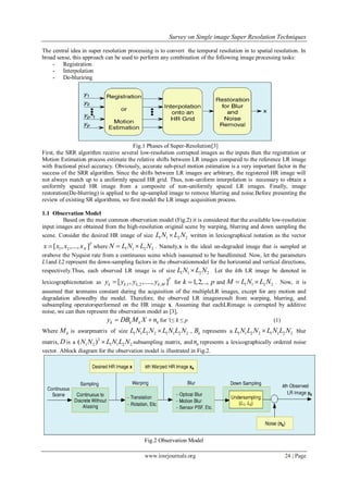 Survey on Single image Super Resolution Techniques | PDF