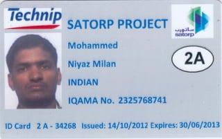 Technip Certificate | PDF