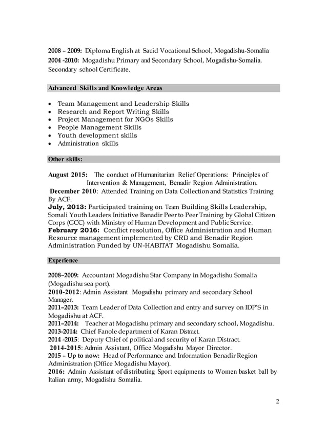 Curriculum Vita.docx by Macoow | PDF