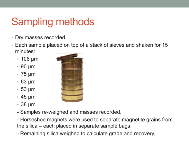 Silica - Magnetite presentation (Singer%2c Charlie R) | PPT