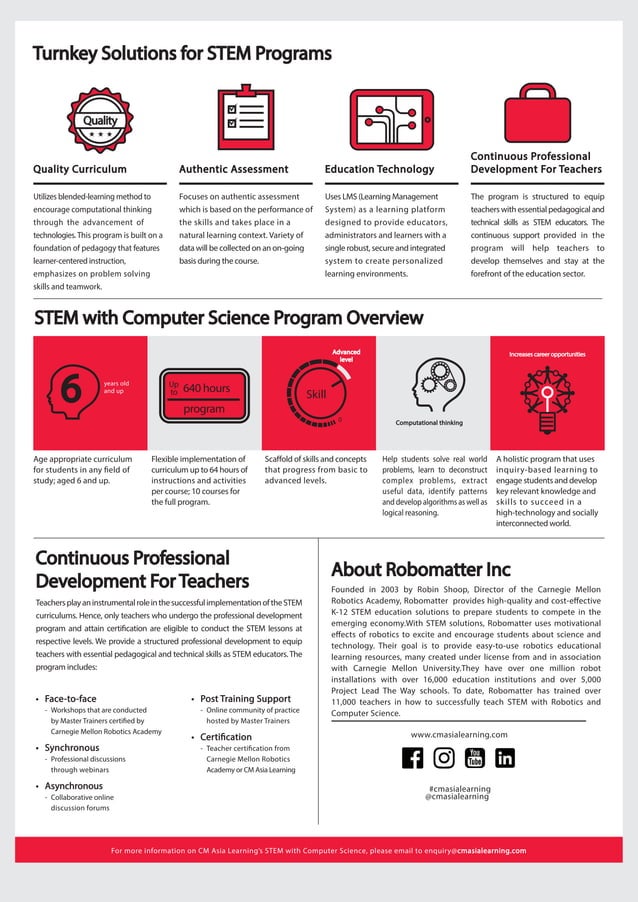 Brochure STEM with CS v3 230616 | PDF