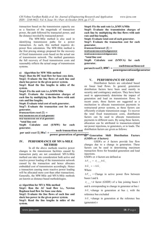 Allocation of Transmission Cost Using Power Flow Tracing Methods | PDF