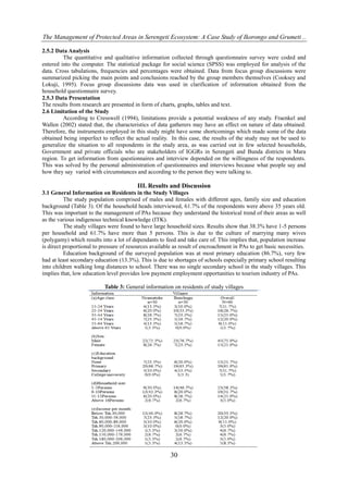 The Management of Protected Areas in Serengeti Ecosystem: A Case Study ...