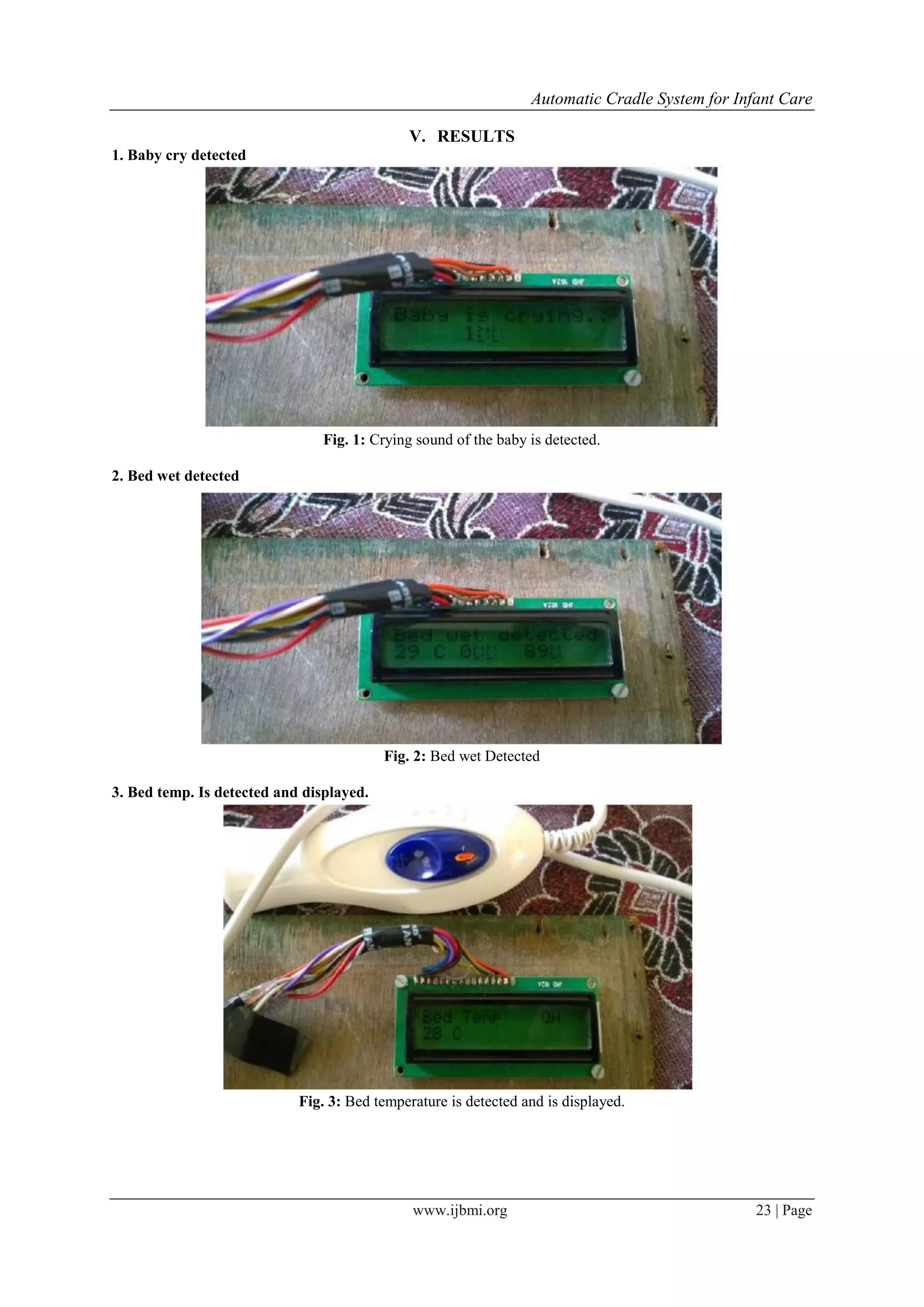 Automatic Cradle System for Infant Care | PDF