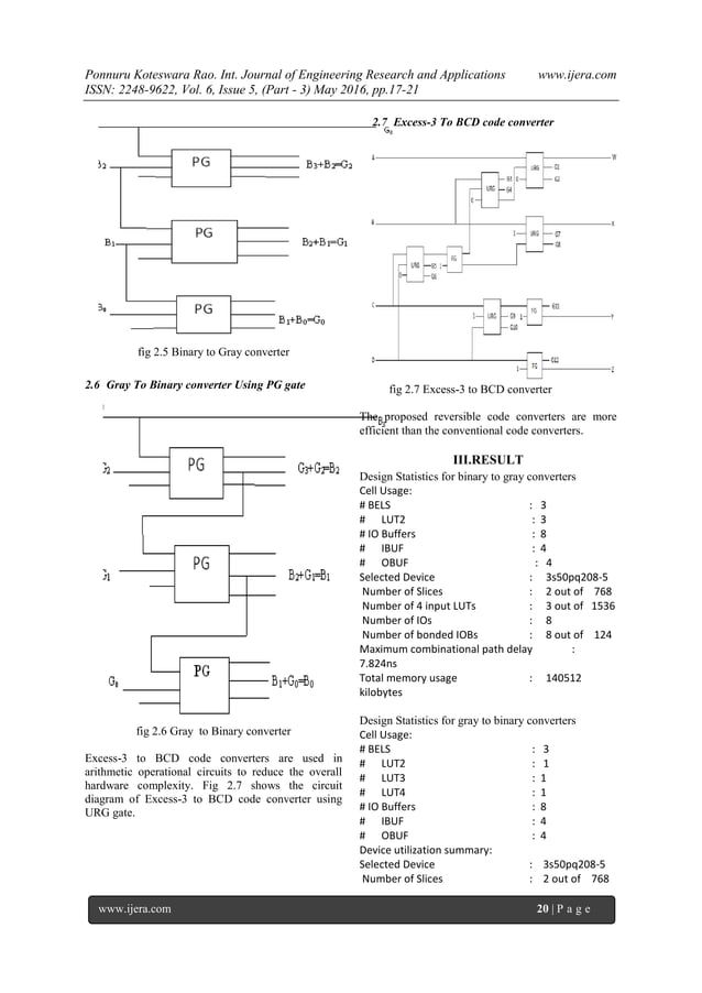 Implementation Of Effective Code Converters Using Reversible Logic Gates Pdf