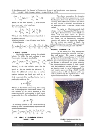 Soot Formation in Diesel Engines By Using Cfd | PDF | Physics | Science