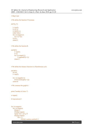 Atomic algorithm and the servers' s use to find the Hamiltonian cycles | PDF | Programming ...