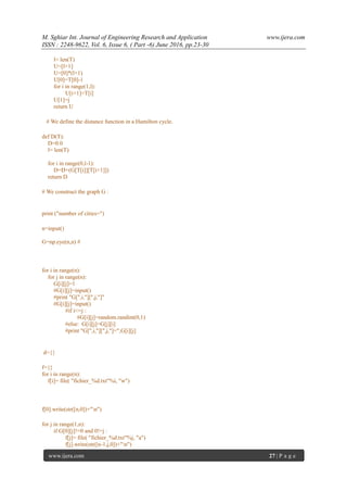Atomic algorithm and the servers' s use to find the Hamiltonian cycles | PDF | Programming ...