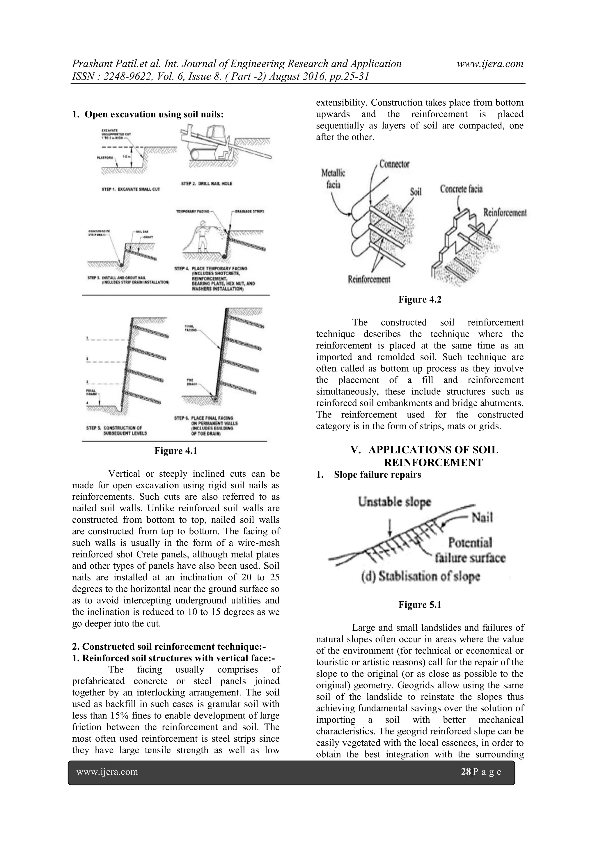 Soil Reinforcement Techniques | PDF