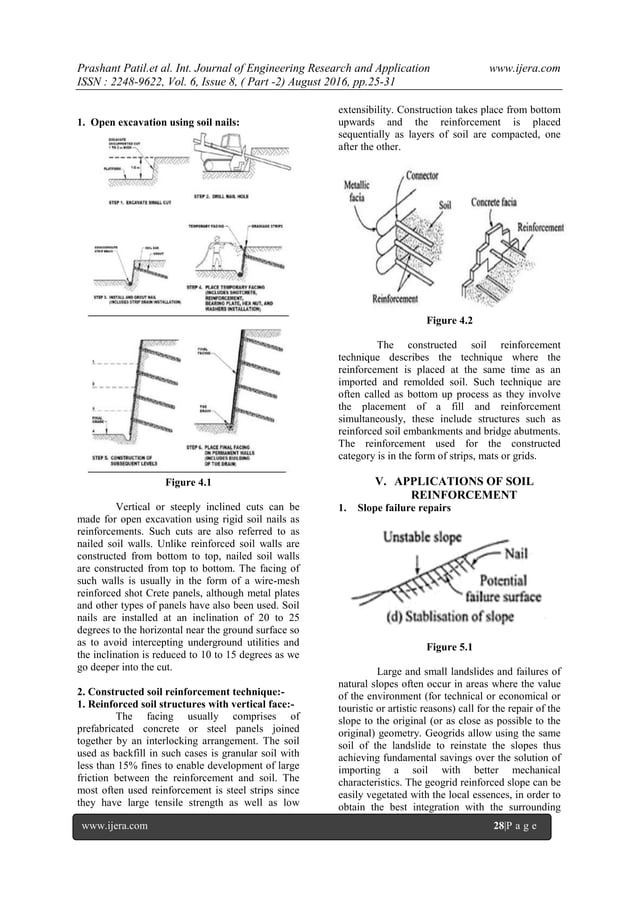 Soil Reinforcement Techniques | PDF