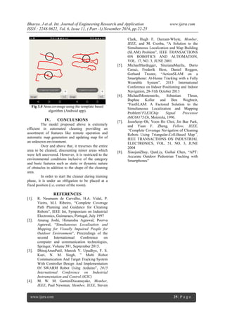 Improved Dead Reckoning Algorithm for Obstacle Avoidance and Automated Cleaning | PDF