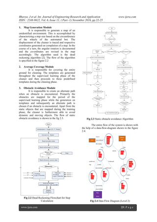 Improved Dead Reckoning Algorithm for Obstacle Avoidance and Automated Cleaning | PDF