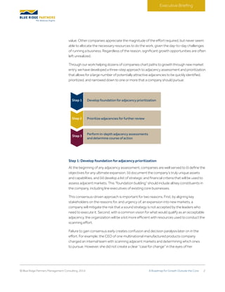 Successfully Exploiting Market Adjacencies | PDF