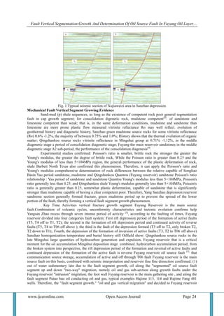 Fault Vertical Segmentation Growth and Determination of Oil Source ...