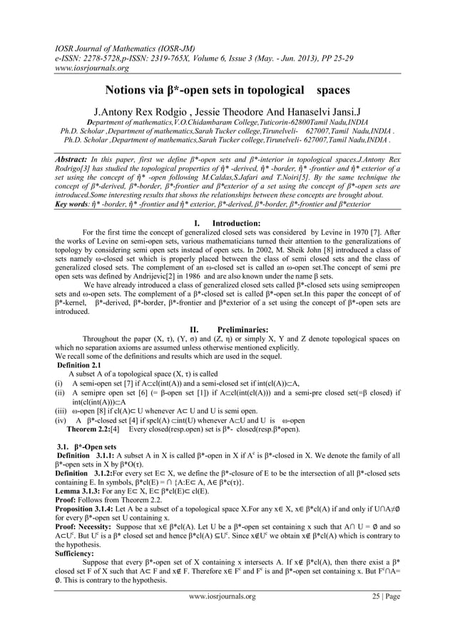 Notions via β*-open sets in topological spaces | PDF
