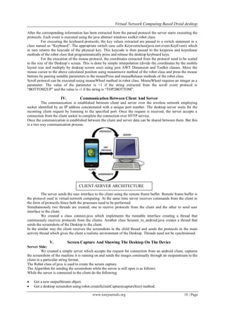 Virtual Network Computing Based Droid desktop | PDF