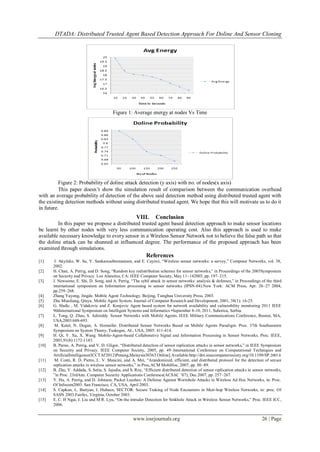 DTADA: Distributed Trusted Agent Based Detection Approach For Doline And Sensor Cloning Attacks ...