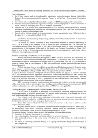 International Public Sector Accounting Standards and Financial ...