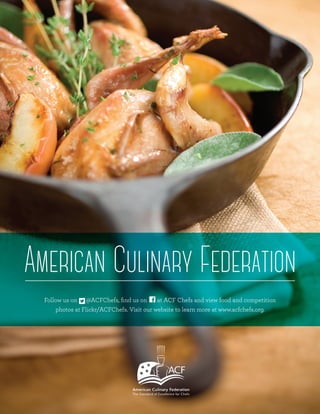 American Culinary Federation_PressKit-Final | PDF