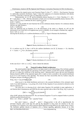 Performance Analysis of the Sigmoid and Fibonacci Activation Functions in NGA Architecture for a ...