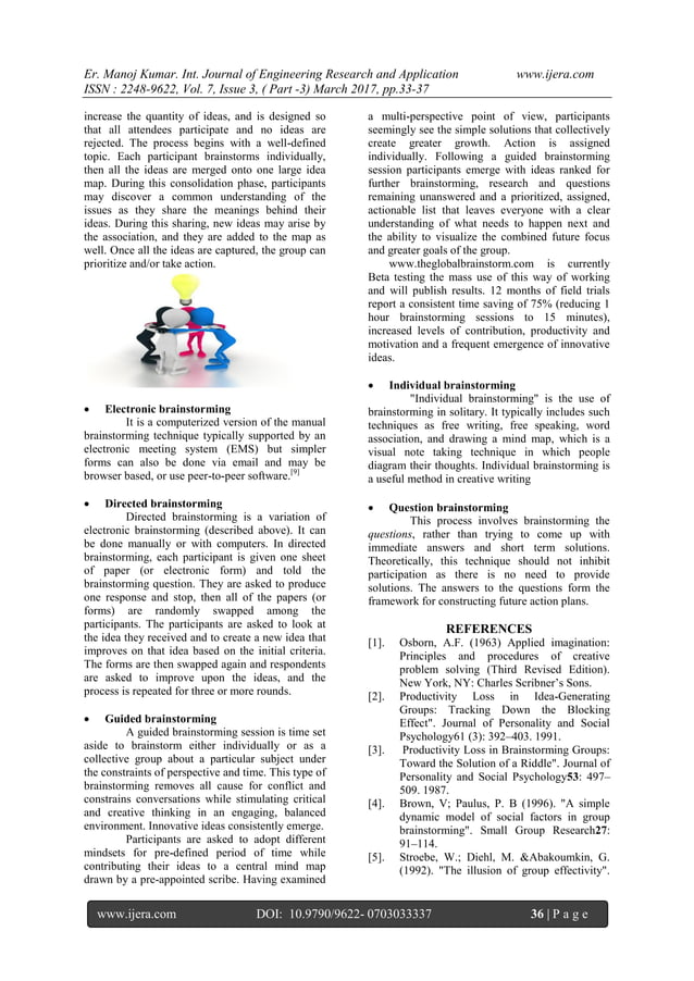 Brainstorming: Thinking - Problem Solving Strategy | PDF Brainstorming: Thinking - Problem Solving Strategy | PDF