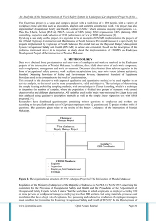 An Analysis of the Implementation of Work Safety System in Underpass Development Projects of the ...