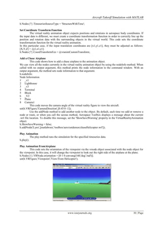 Aircraft Takeoff Simulation with MATLAB | PDF